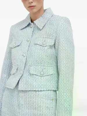 Miss Sixty Pearl-buttoned Flap-pockets Jacket