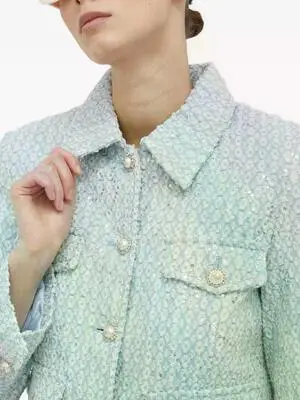 Miss Sixty Pearl-buttoned Flap-pockets Jacket