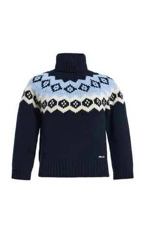 Prada Cashmere-wool Fair Isle Sweater