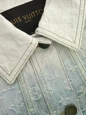 LOUIS VUITTON 2010s Monogram Denim Jacket