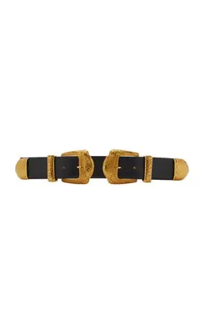 DEHANCHE The Midas Leather Belt - Black
