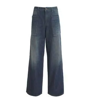 ME+EM Patch Pocket Relaxed Jeans