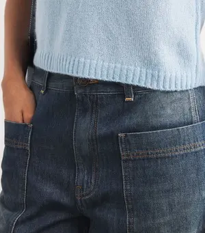 ME+EM Patch Pocket Relaxed Jeans