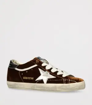 GOLDEN GOOSE Velvet Super-star Sneakers