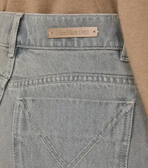 Max Mara Straight Leg Jeans - Black