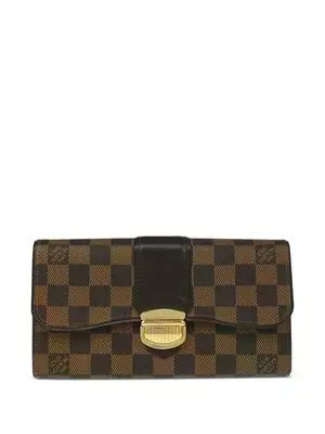 LOUIS VUITTON 2013 Sistina Wallet - Brown