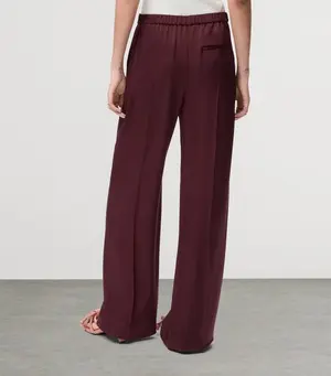 Loewe Silk Wide-leg Trousers