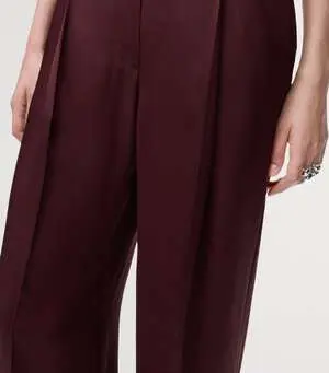 Loewe Silk Wide-leg Trousers