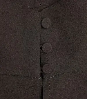 JOSEPH Crepe Buick Blouse - Brown