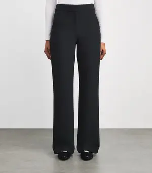 Veronica Beard Tonelli Wide-leg Trousers - Black
