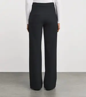 Veronica Beard Tonelli Wide-leg Trousers - Black