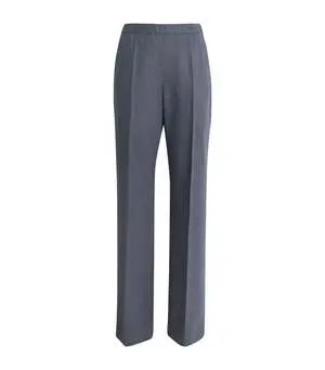 NOMADISSEM Wool Tailored Trousers
