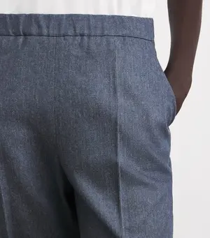 NOMADISSEM Wool Tailored Trousers