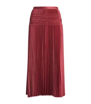 Joseph Box Pleat Bottoms For Women