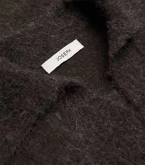 JOSEPH Brushed Stripe Take Sweater - Brown