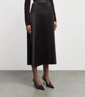 JOSEPH Hayes Midi Skirt - Brown