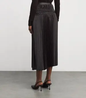 JOSEPH Hayes Midi Skirt - Brown