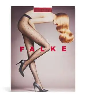 Falke Dot 15 Tights - Red