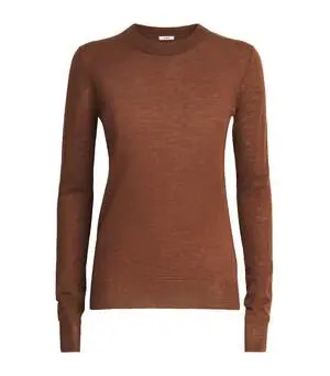 JOSEPH Cashair Round-neck Sweater