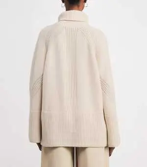JOSEPH Cashmere Loftus Rollneck Sweater - Beige