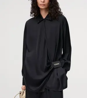 Loewe Silk Draped Shirt