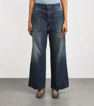 ME+EM Patch Pocket Relaxed Jeans