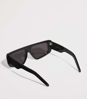 Rick Owens Geometric Performa Sunglasses - Black