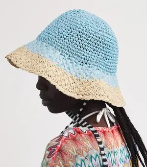 Missoni Straw Hat With Tie Detail
