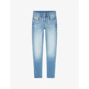 DIESEL® D-strukt 0adbk Slim-leg Denim Jeans - 01