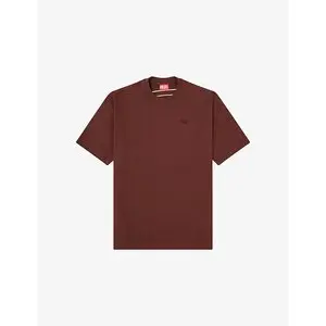 DIESEL® T-boggy-megoval-d Branded Cotton-jersey T-shirt