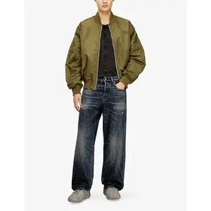 DIESEL® 20 D-macro 0adbz Wide-leg Denim Jeans - 01