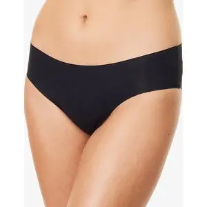 Hanro Invisible High-rise Stretch-cotton Briefs - Black
