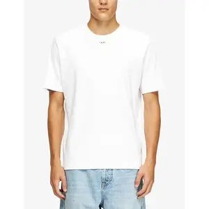 DIESEL® T-madjust-tr Branded Cotton-jersey T-shirt - 100