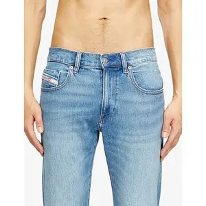 DIESEL® D-strukt 0adbk Slim-leg Denim Jeans - 01