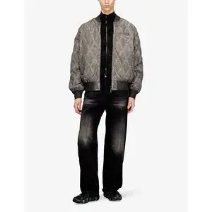 DIESEL® 2001 D-macro 0bebb Wide-leg Denim Jeans - 02