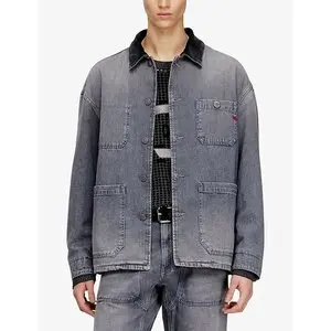 DIESEL D-stack-u-l Faded Denim Jacket