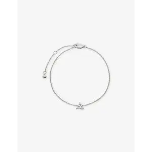 Monica Vinader Initial Chain Bracelet - Silver