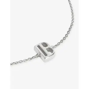 Monica Vinader Initial Chain Bracelet - Silver