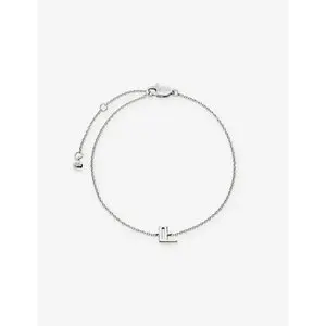 Monica Vinader Initial L Sterling- Bracelet - Silver