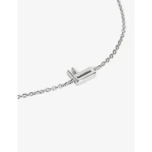Monica Vinader Initial Chain Bracelet - Silver