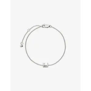 Monica Vinader Initial Chain Bracelet - Silver