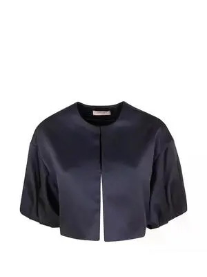 TWINSET Cropped Jacket - Blue