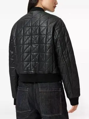 ALLSAINTS Carly Quilted Zip-up Jacket
