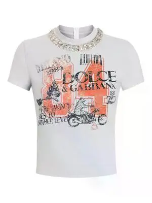 Dolce & Gabbana Embellished T-shirts For Women