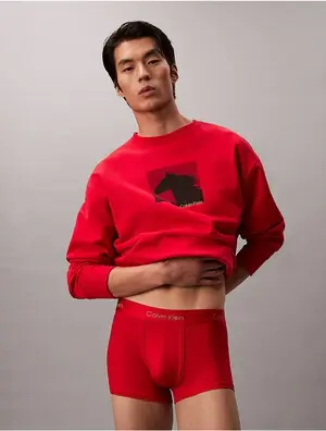 Calvin Klein Lunar New Year Low Rise Trunk - Rouge
