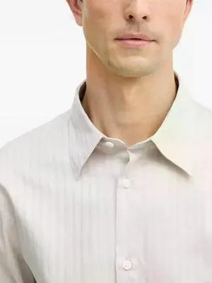 Armani Exchange Button-fastening Striped Shirt