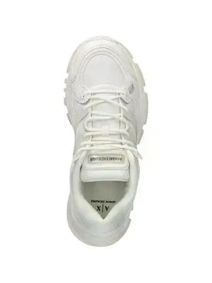 Armani Exchange Round-toe Lace-up Sneakers