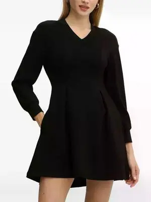 Armani Exchange V-neck Mini Dress