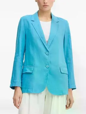 BENETTON Pocket Button Linen Blazer