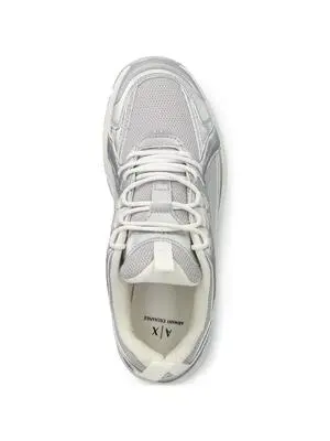 Armani Exchange Round-toe Lace-up Sneakers